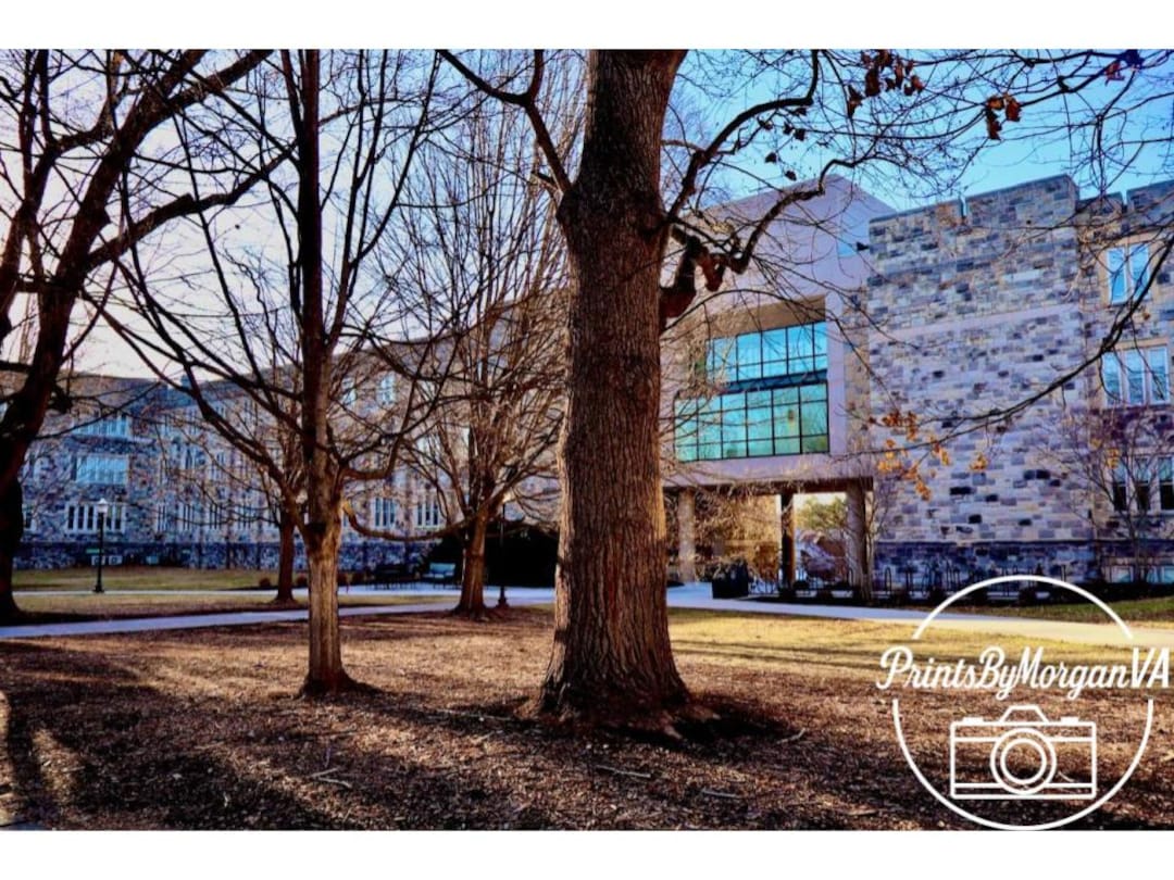 One-of-a-kind Virginia Tech Pamplin Hall Prints - Etsy