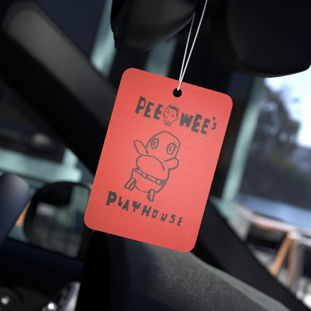 Peewees Playhouse, 3 Different Scents Car Air Freshener, Fun Gift Idea ...
