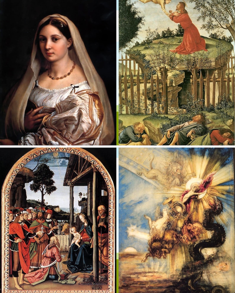 Master Artists Bundle 3000+ Vintage Fine Art Prints Painting Da Vinci ...