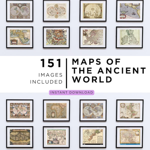Ancient Maps - Etsy