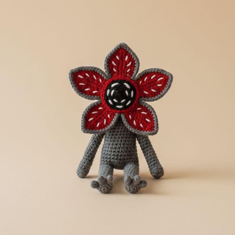 Demogorgon Crochet Pattern PDF | Amigurumi Monster Plush Toy | Cute ...