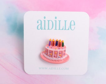 Cake Slice Lapel Pin - Etsy