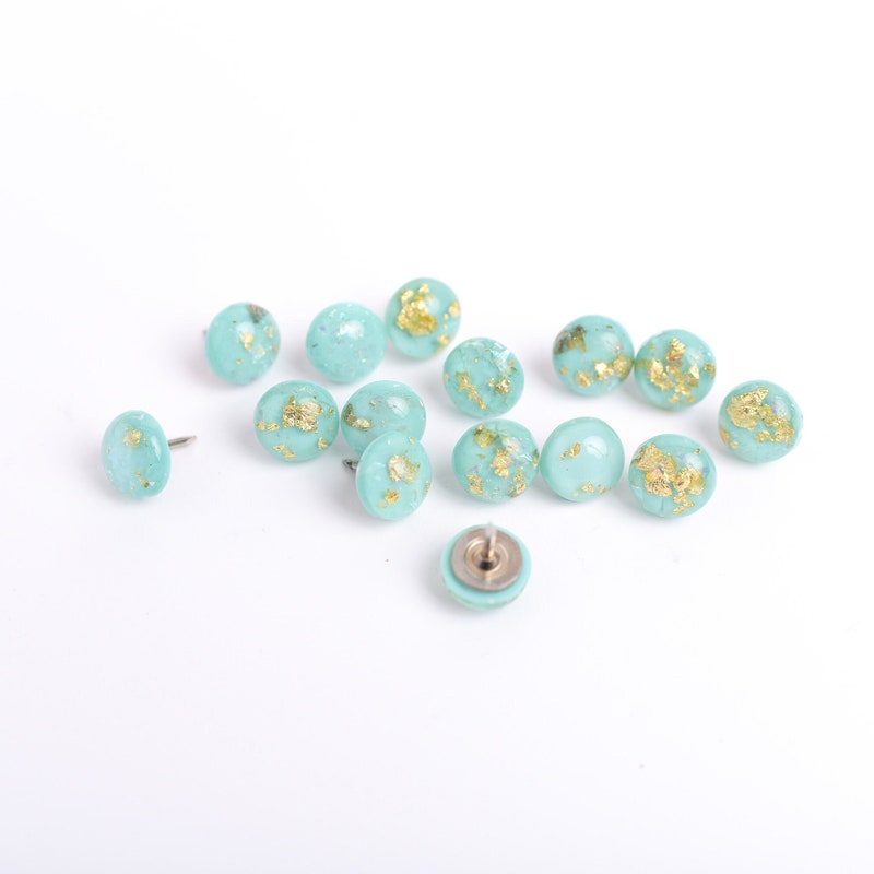 Gold Push Pin - Etsy