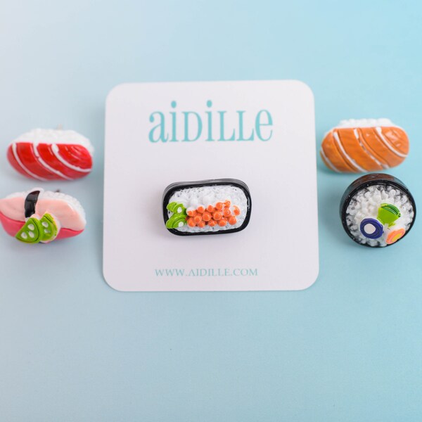 Sushi Pin - Etsy