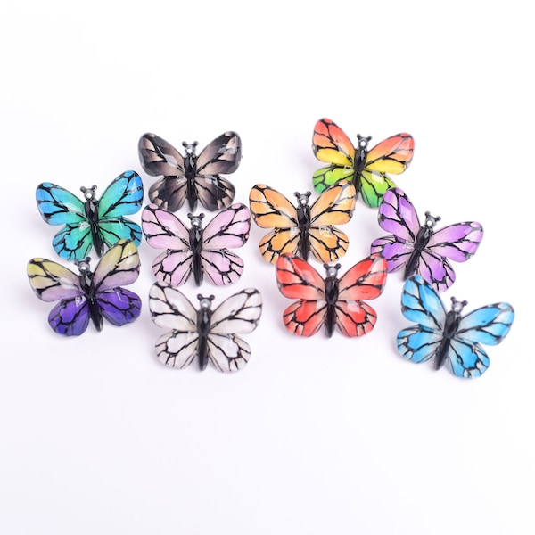 Butterfly Push Pins - Etsy