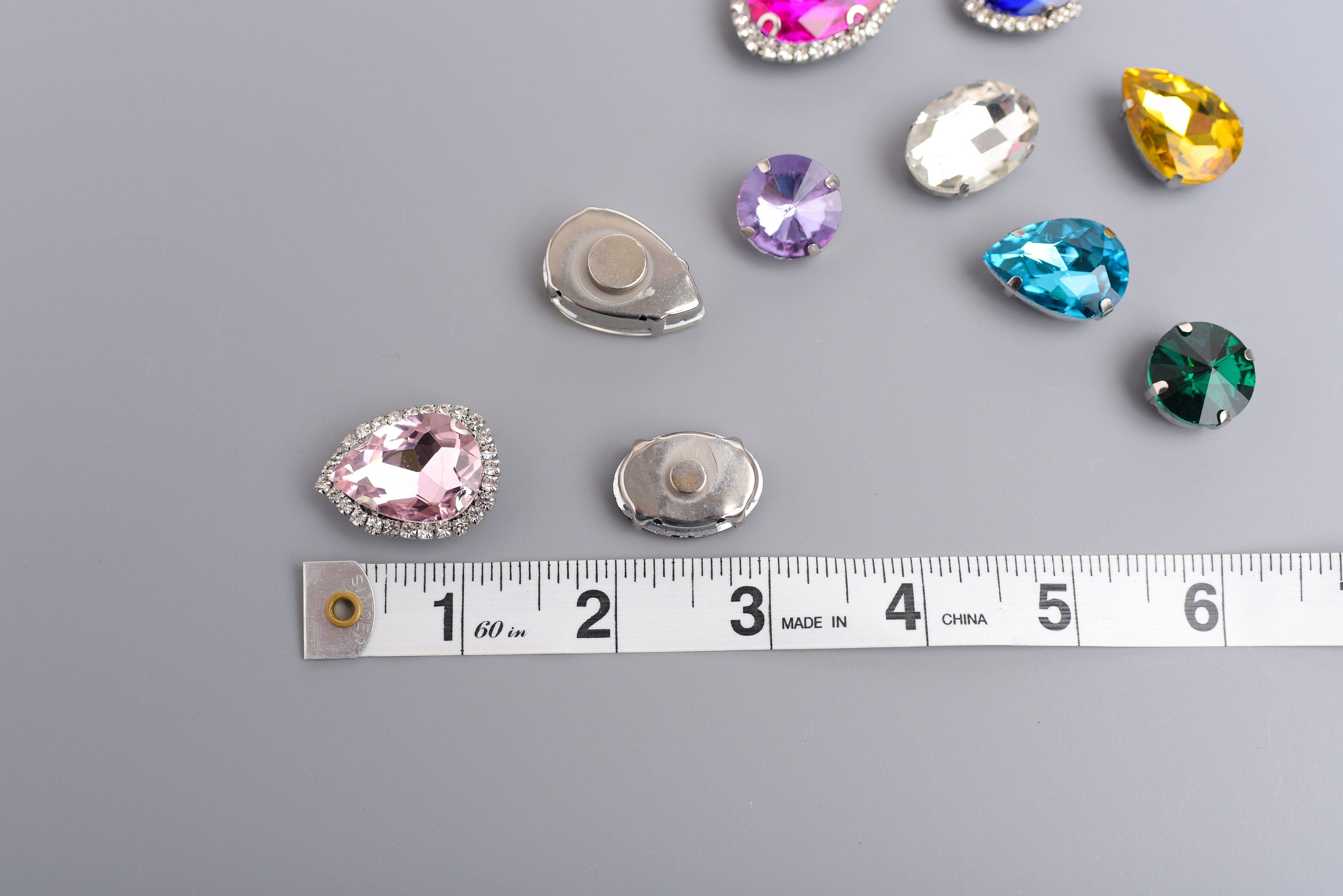 Jewel Refrigerator Magnets: Rhinestone Locker Magnets, Glam Office ...