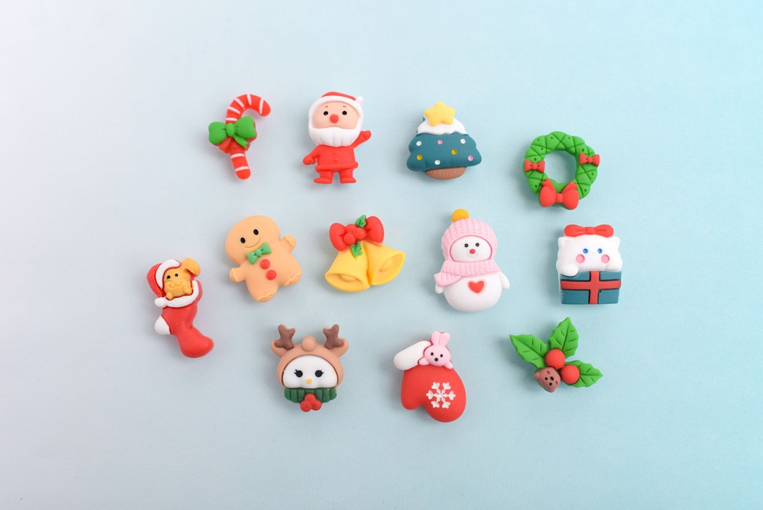 12 Christmas Refrigerator Magnets Fun Novelty Holiday Kitchen - Etsy