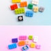 Building Block Push Pins Set of 10 Girls Room Decor - Etsy