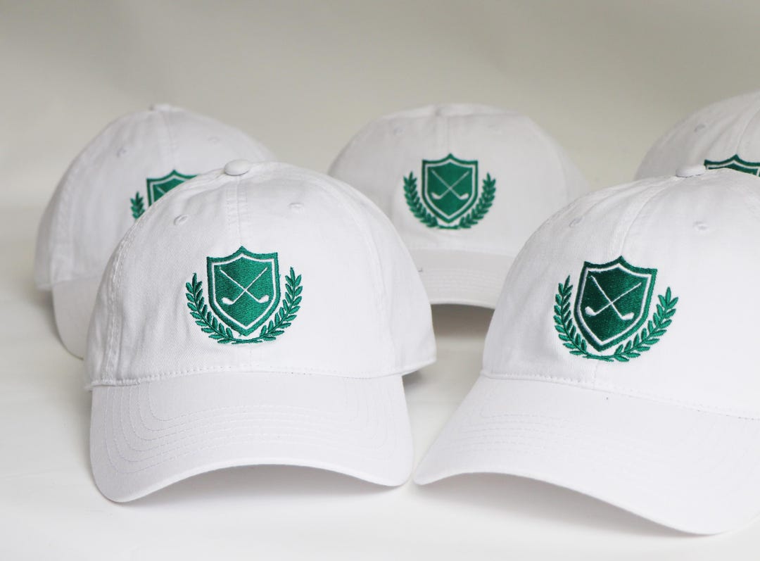 Custom Embroidered Golf Hat: Personalized Cotton Twill Baseball Cap - Etsy