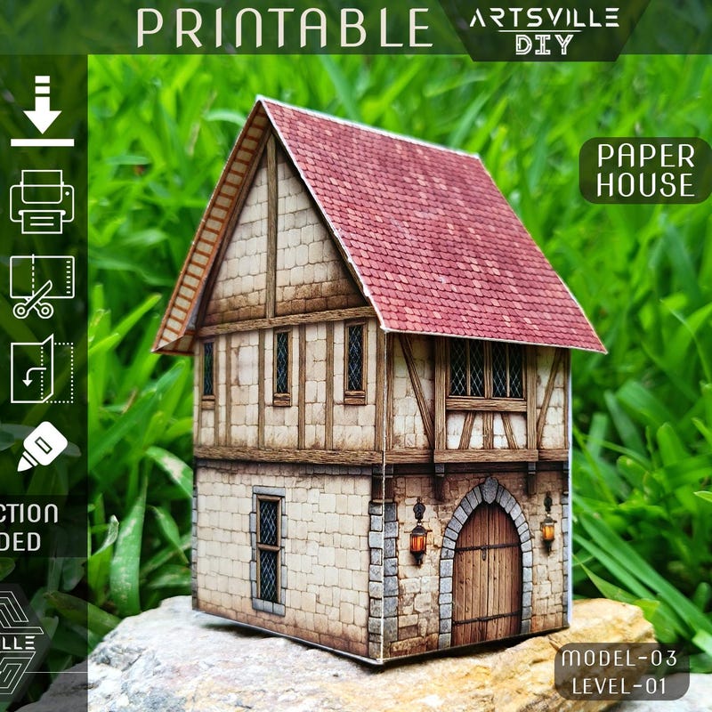 Medieval Church Miniatures - Etsy UK