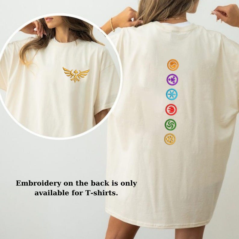 Legend of Zelda Embroidered Sweatshirt and Hoodie, Zelda Shirt, Zelda ...
