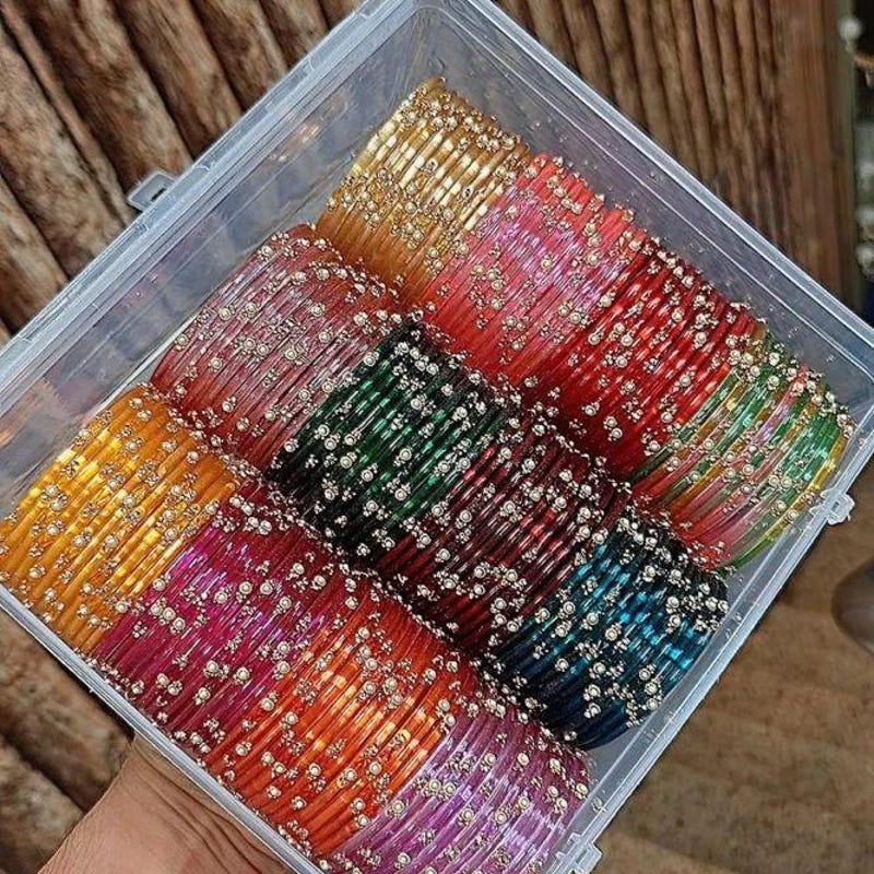 Glass Churi Set - Etsy