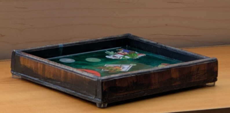 Custom Resin Tray/ Stoner Art Tray With Rasta Leaf & Sugar Skull ...