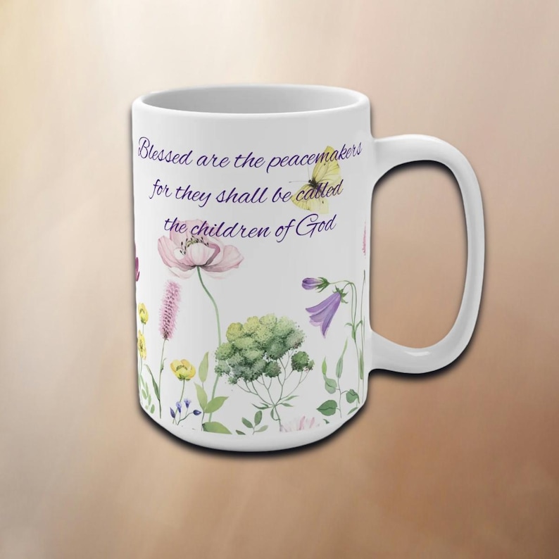 Beatitudes Collection Mug 15oz - Etsy