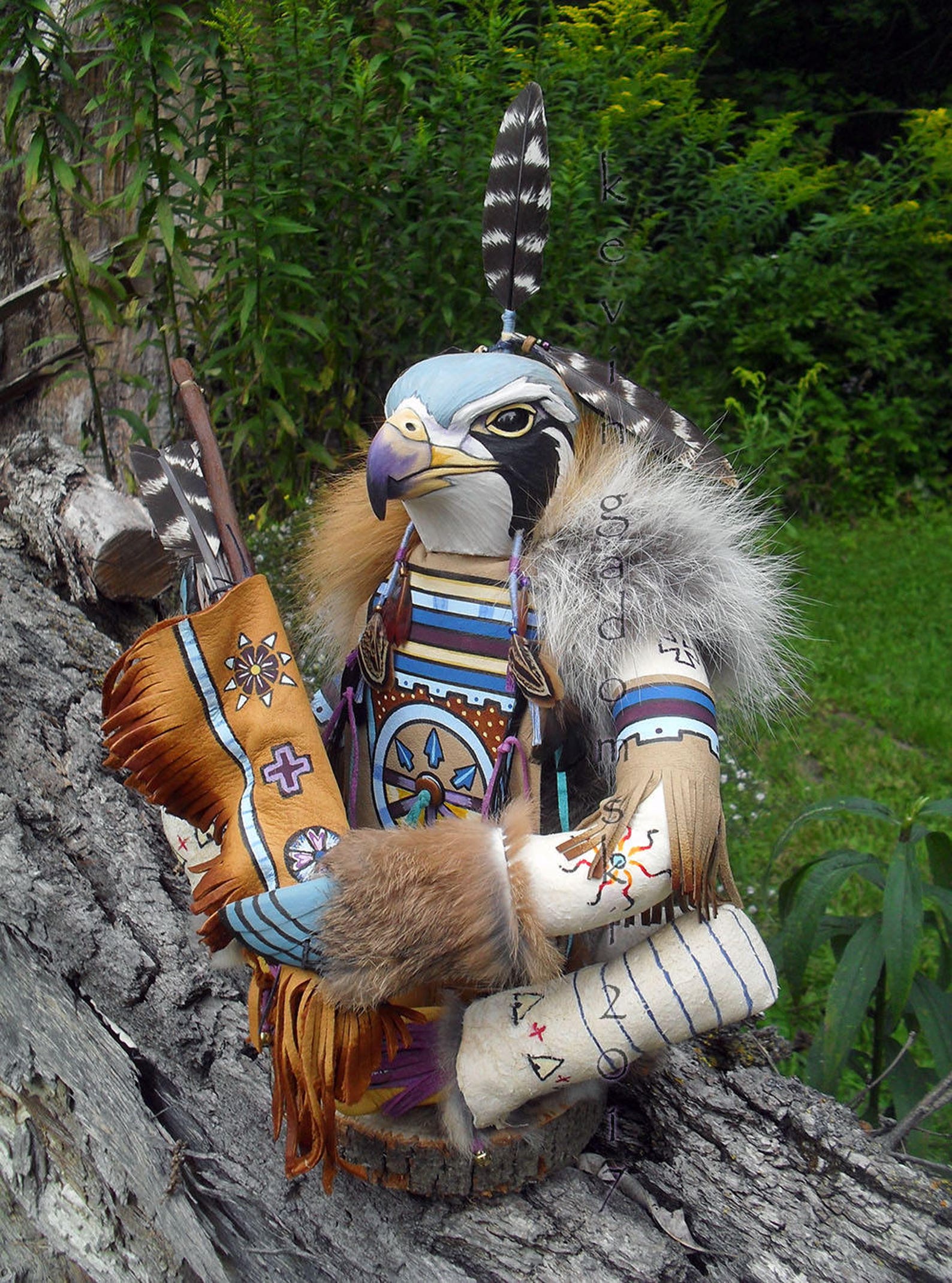 Kestrel Manitou (sparrow Hawk Totem) - Etsy