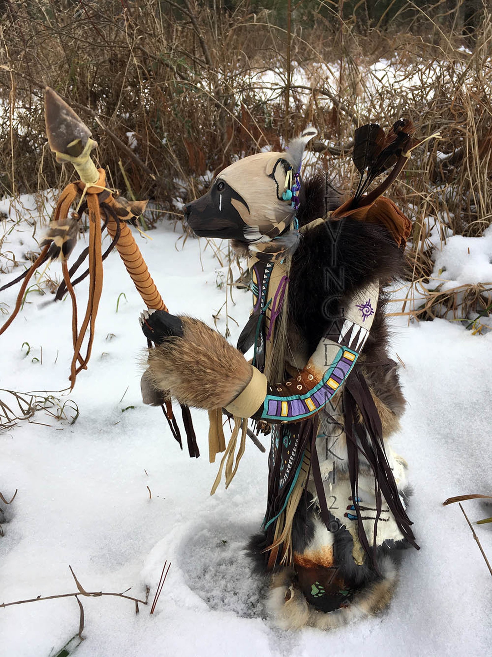 Wolverine Manitou (spirit or Totem) - Etsy