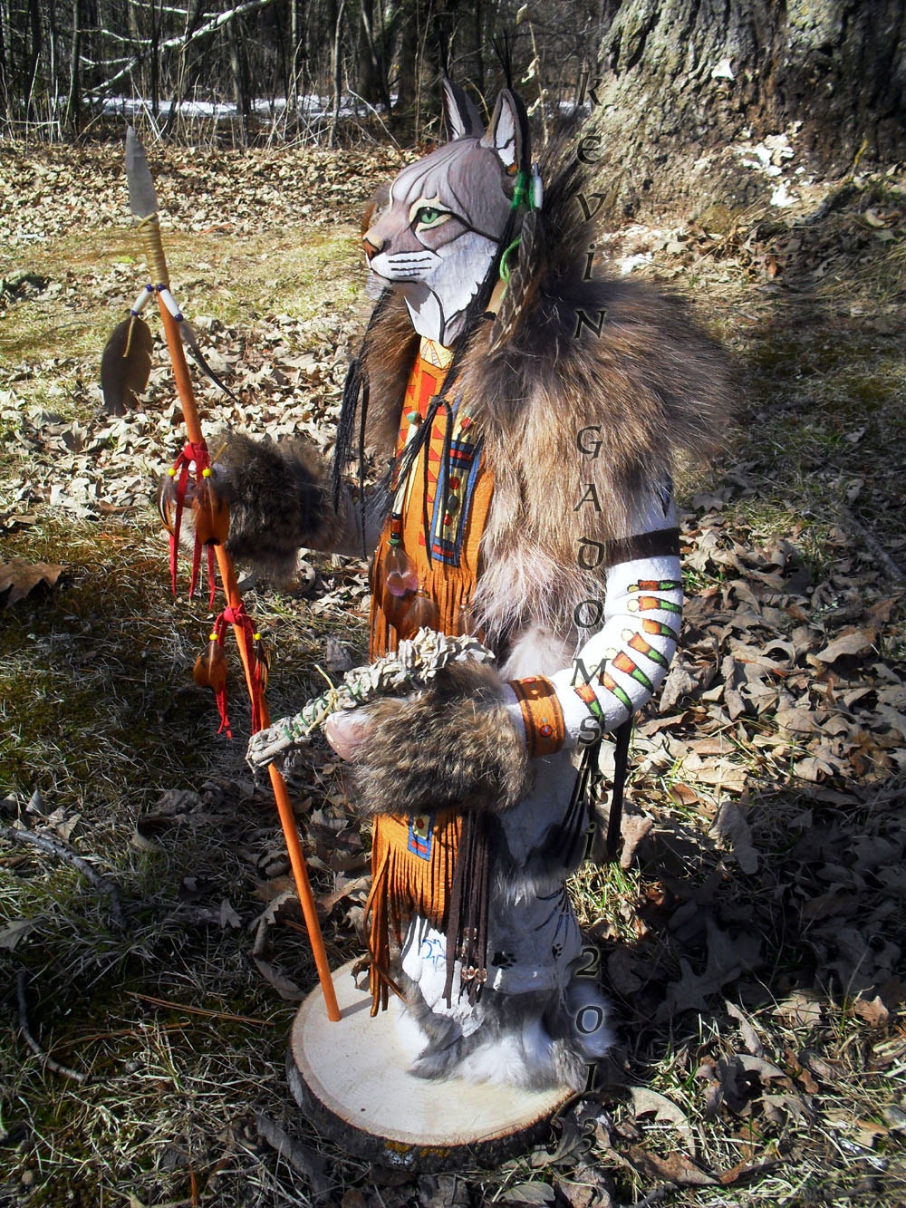 Lynx Manitou spirit or Totem - Etsy