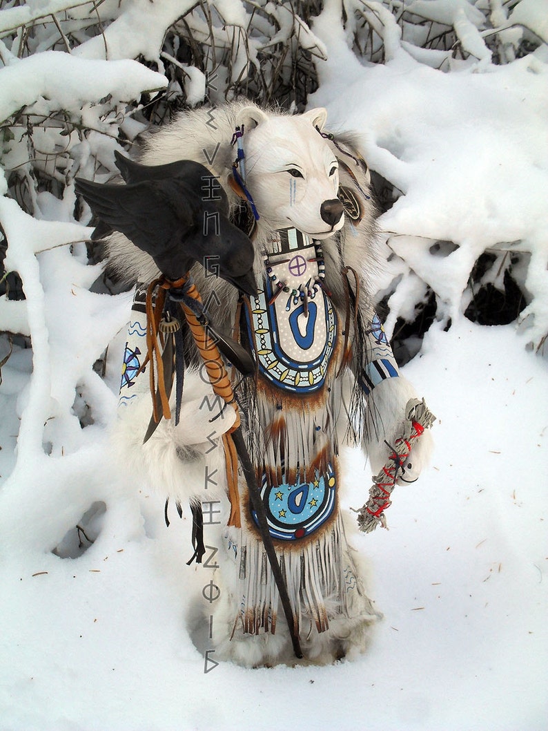 Spirit Bear Manitou spirit or Totem - Etsy