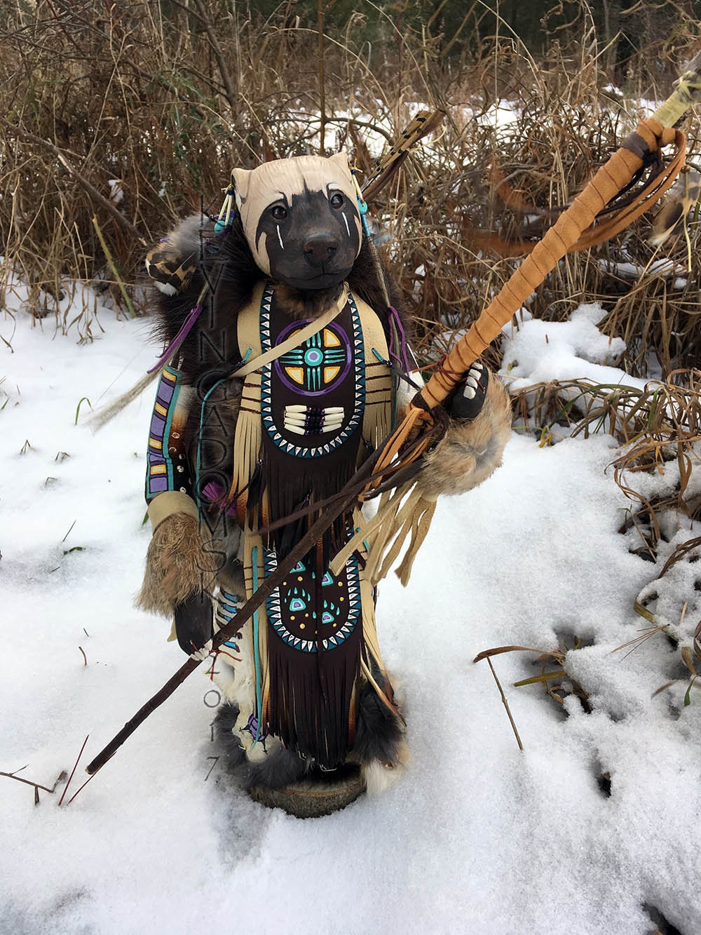 Wolverine Manitou (spirit or Totem) - Etsy