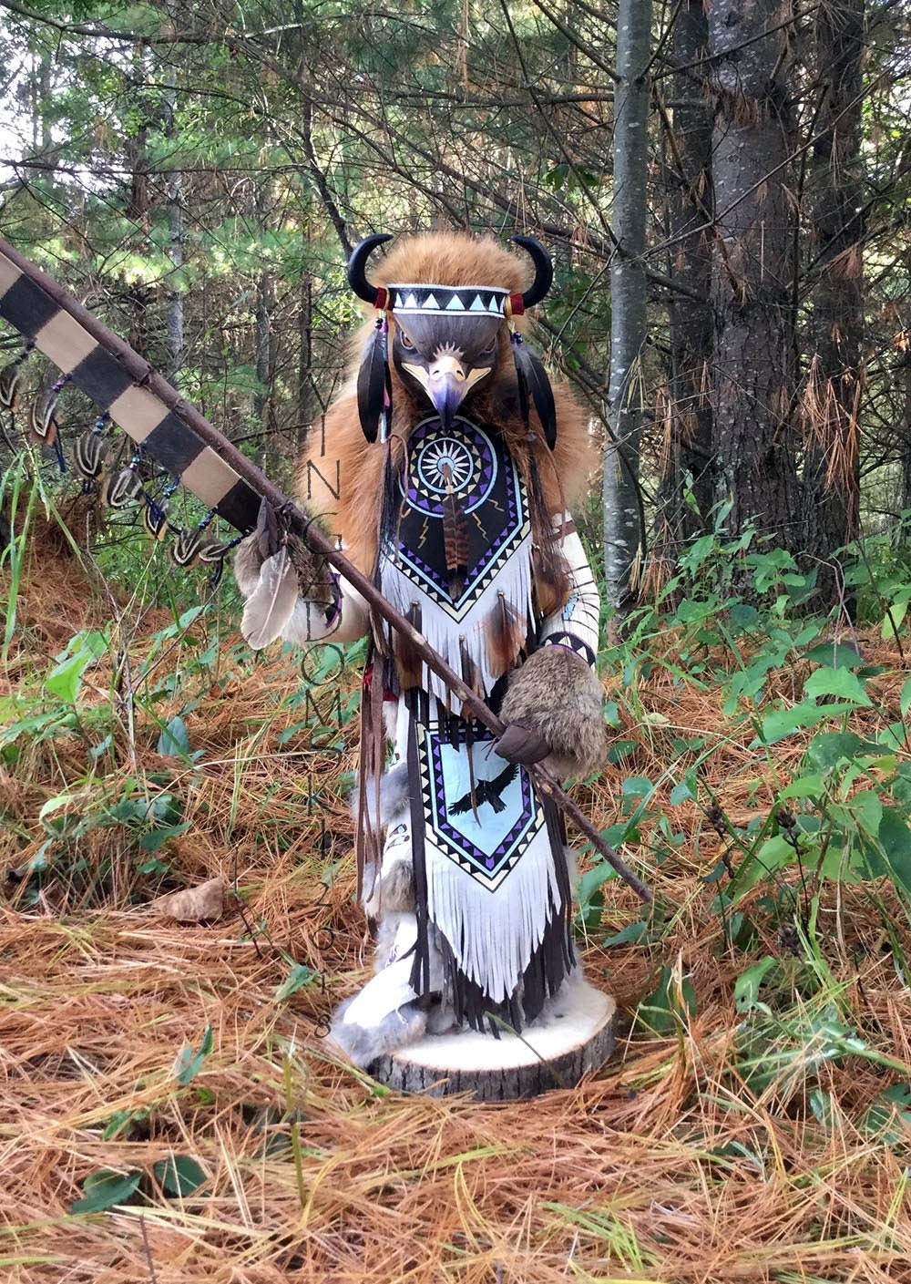 Golden Eagle Totem - Etsy