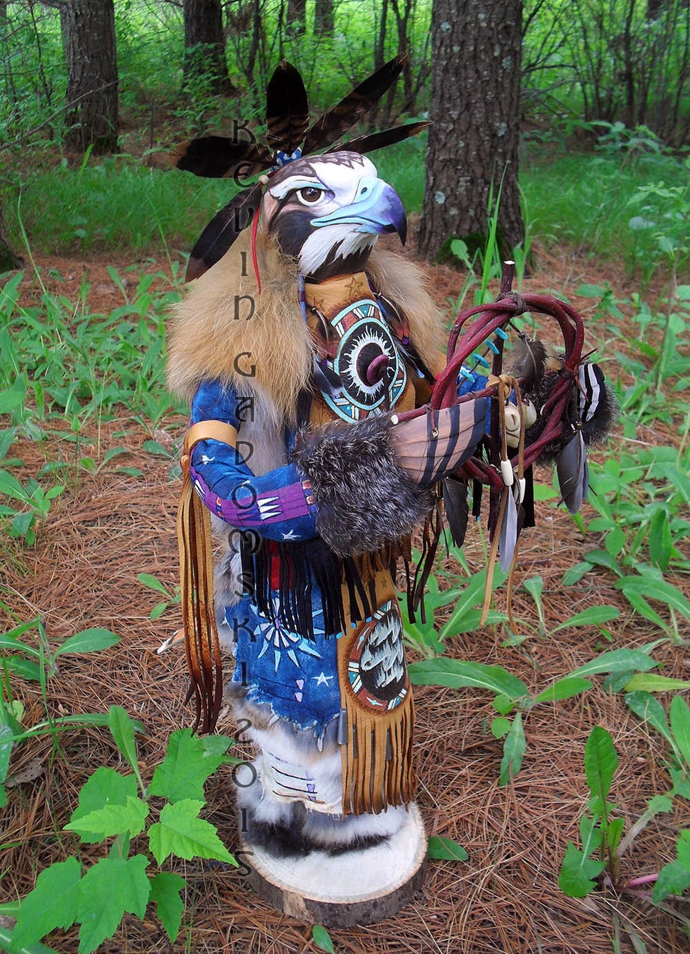 Red Tail Hawk Manitou spirit or Totem - Etsy