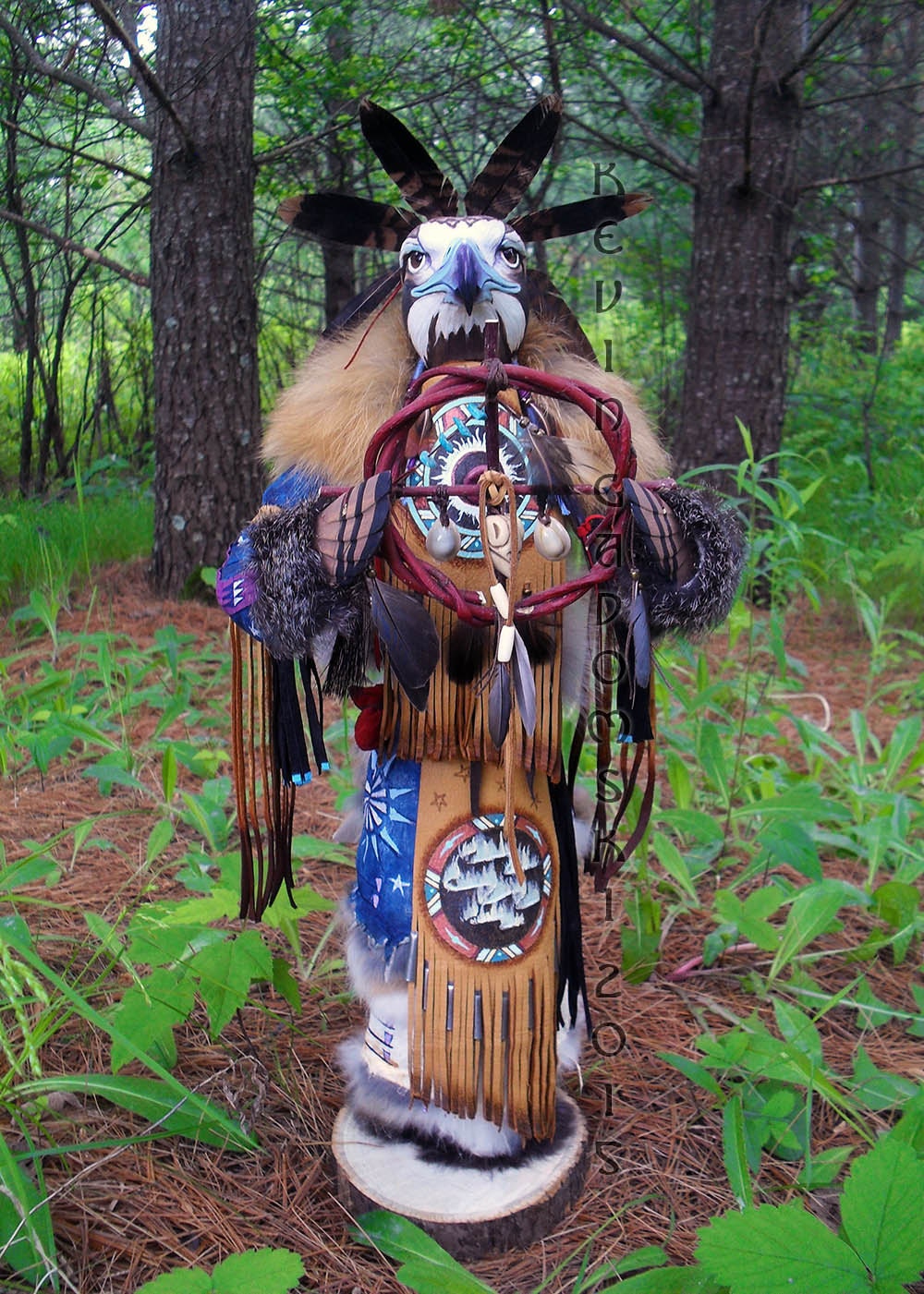 Red Tail Hawk Manitou spirit or Totem - Etsy
