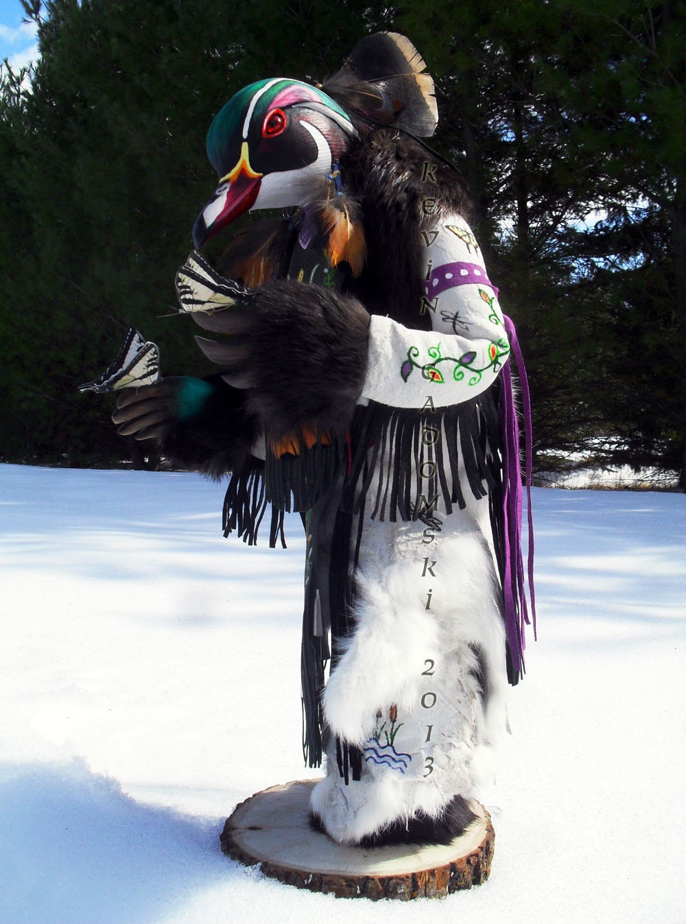 Wood Duck Manitou spirit or Totem - Etsy