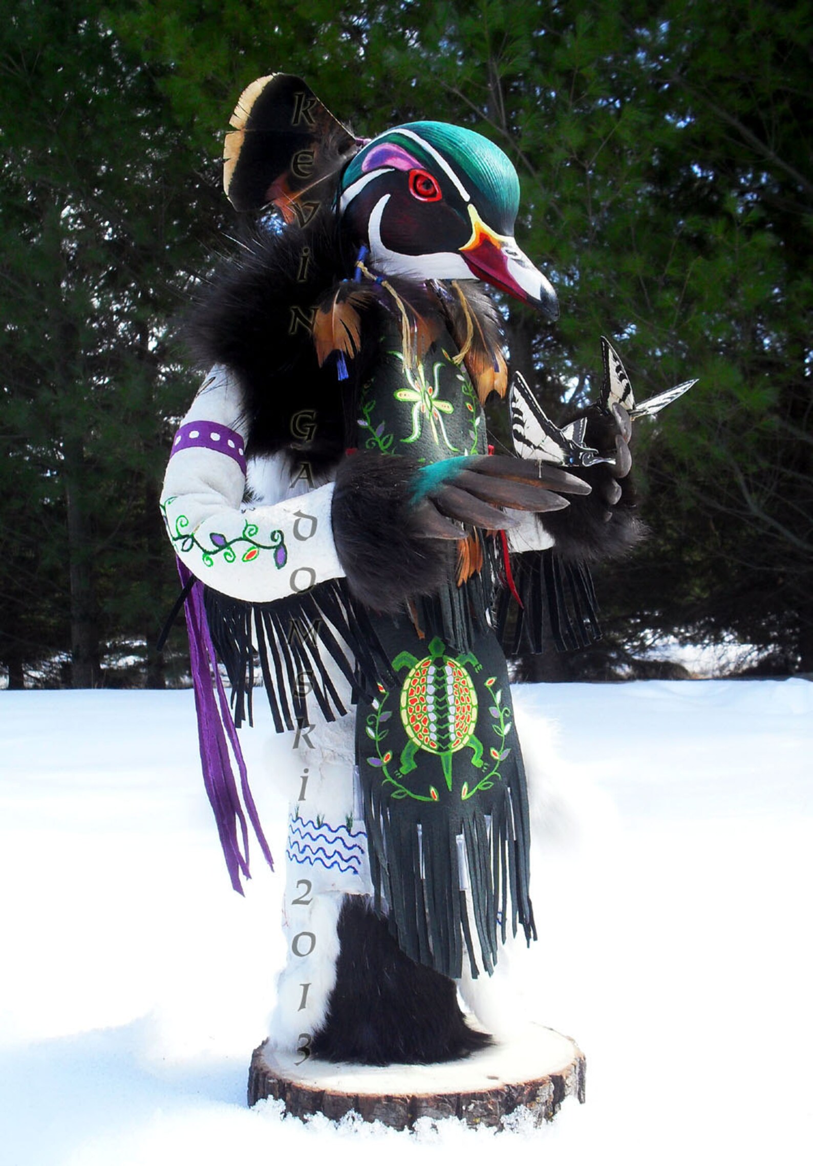 Wood Duck Manitou spirit or Totem - Etsy