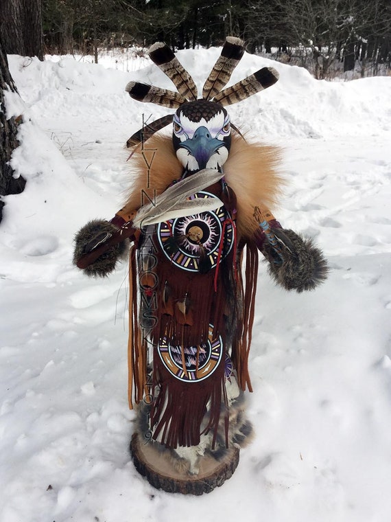 Red Tail Hawk Manitou spirit or Totem | Etsy