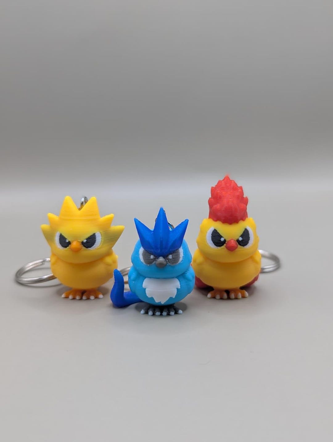 Legendary Birds Keychain Arktos/articuno | Zapdos | Lavados/moltres - Etsy
