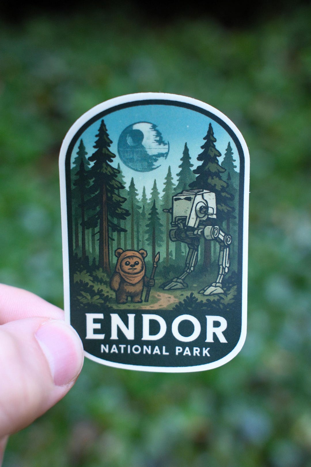 Endor National Park Sticker - Etsy