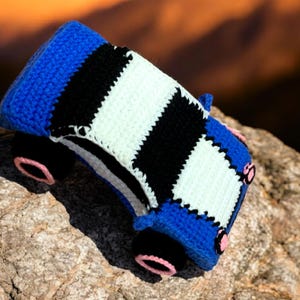 DIY Sports Car Crochet Pattern PDF Race Car Amigurumi Pattern Luxury ...
