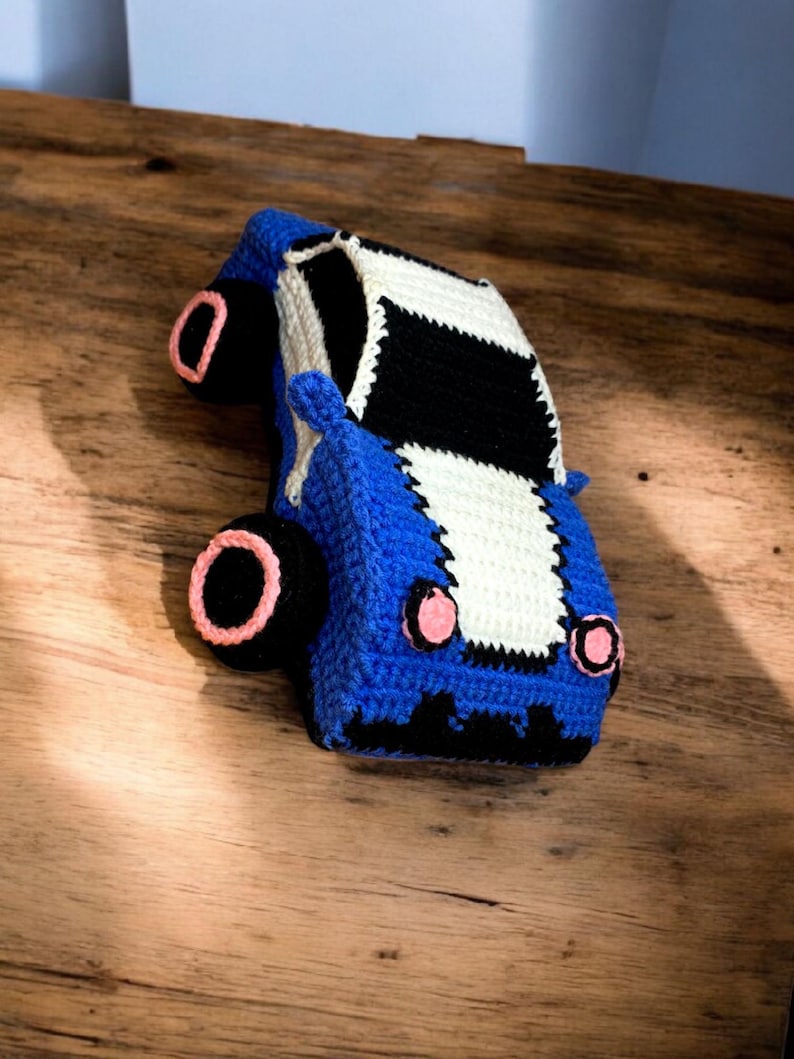 DIY Sports Car Crochet Pattern PDF Race Car Amigurumi Pattern Luxury ...