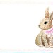 Bunny Rabbit Embroidered Quilt Label to Customize With Your Personal ...