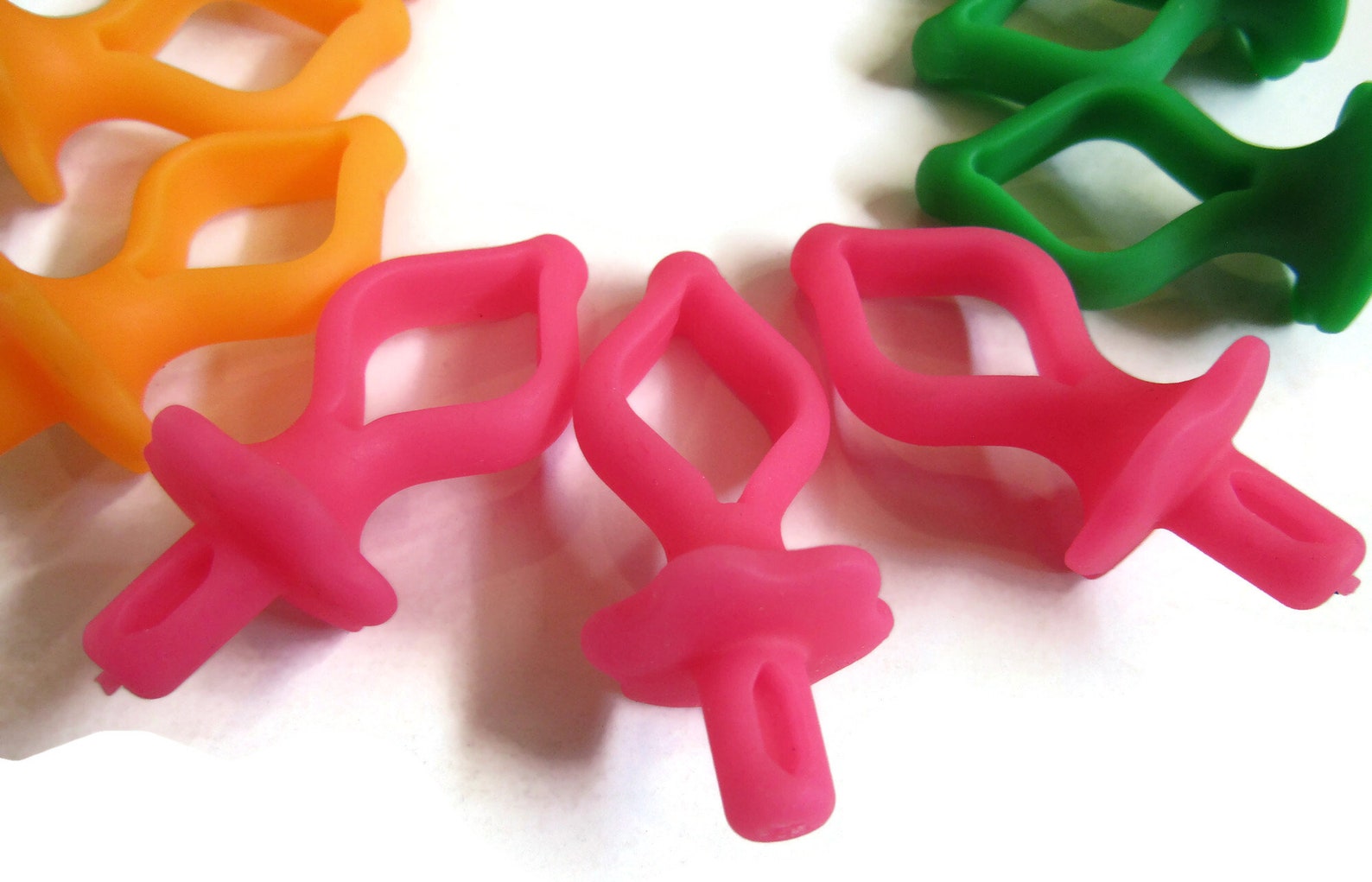 Silicone Thread Bobbin Holders for Thread Spools in Bright Fun Colors ...