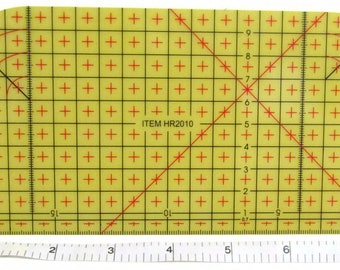 Clover Hot Ruler Heat Resistant Ruler Guide for Accurate Hemming and ...
