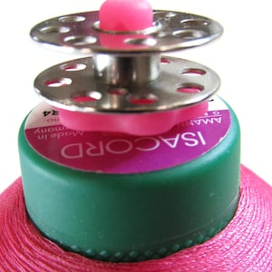Silicone Thread Bobbin Holders for Thread Spools in Bright Fun Colors ...