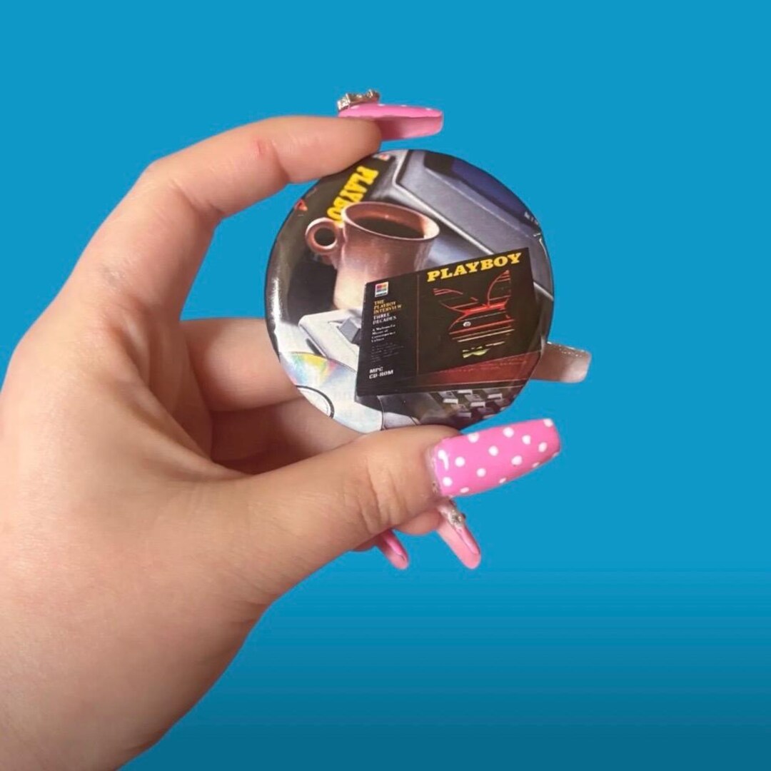 Playboy Morning Button - Etsy
