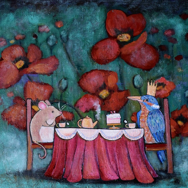 Tea Party Mice - Etsy