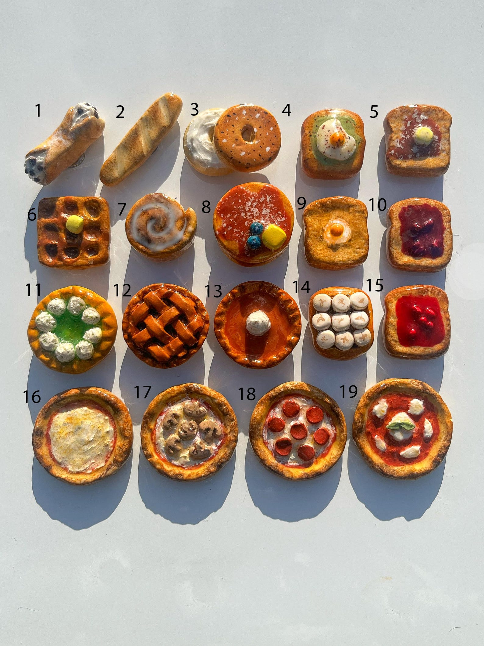 Mini Food Magnets - Etsy