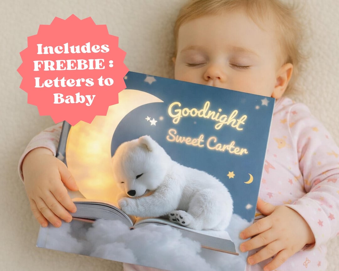 Custom Baby Book With 1st Name New Mom Gift for 2026 | Newborn ...