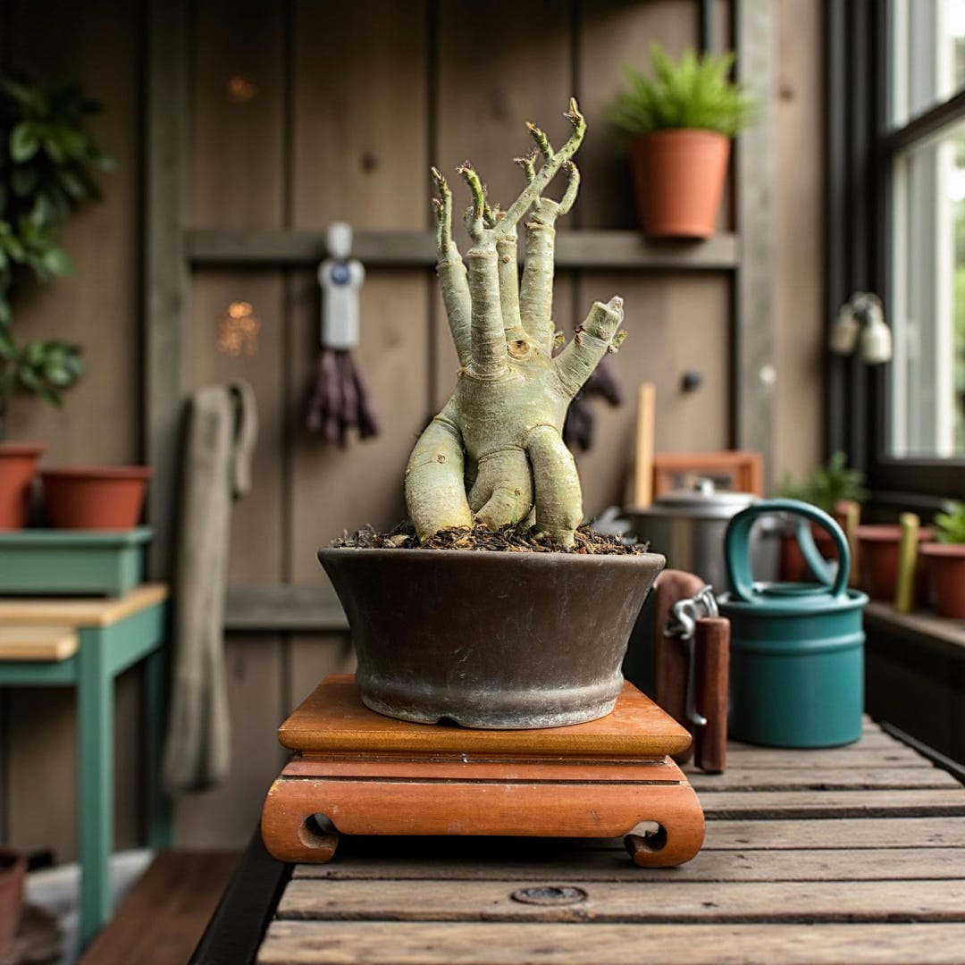 Adenium Arabicum Bonsai Aktuelles Bild 01 - Etsy.de