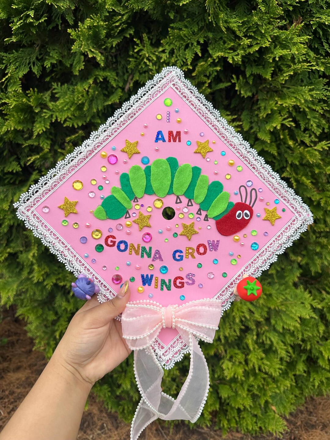 The Very Hungry Catepillar and Sonny Angel Graduation Cap Topper ...