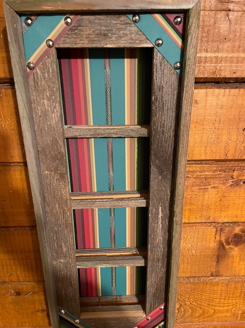 Belt Buckle Display Case Holds 4 Buckles-serape - Etsy