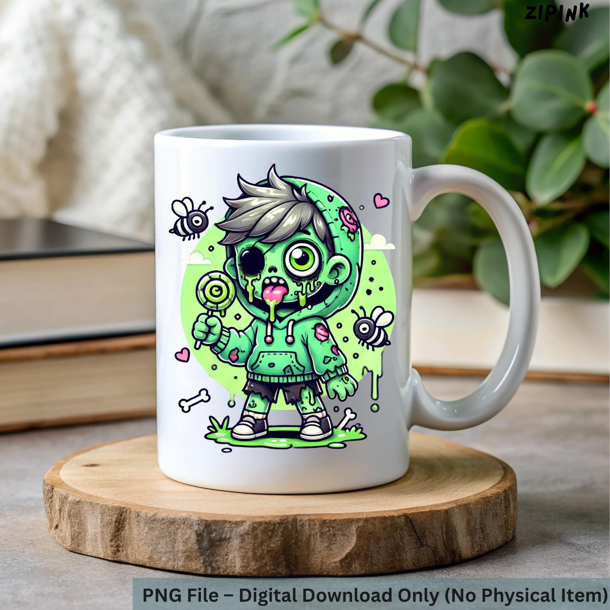 Kawaii Zombie Boy PNG, Zombie PNG, Clipart monstre d'Halloween mignon ...