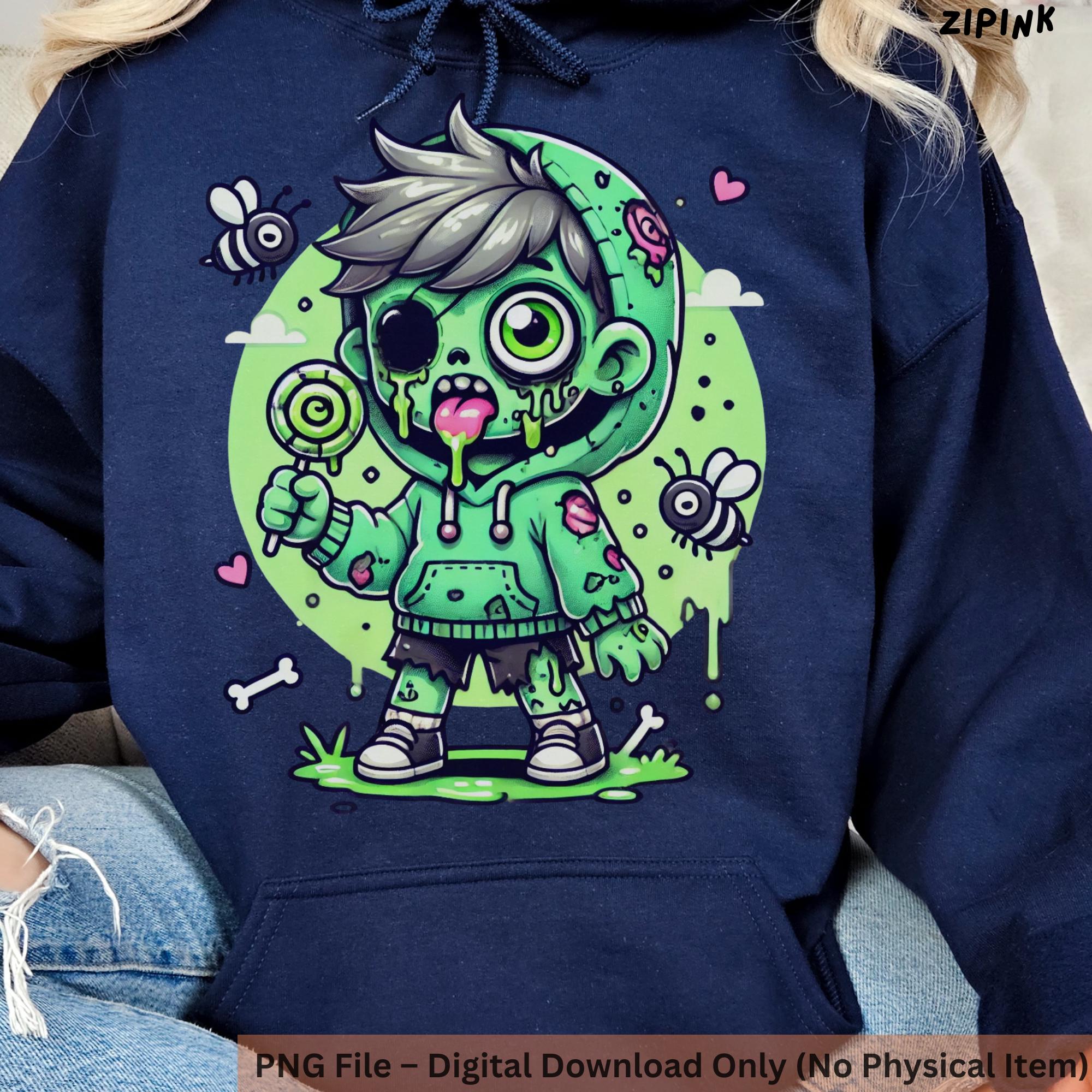 Kawaii Zombie Boy PNG, Zombie PNG, Clipart monstre d'Halloween mignon ...