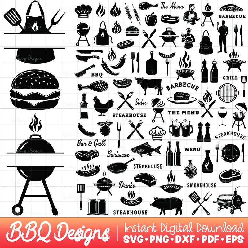 Bbq Apron - Etsy