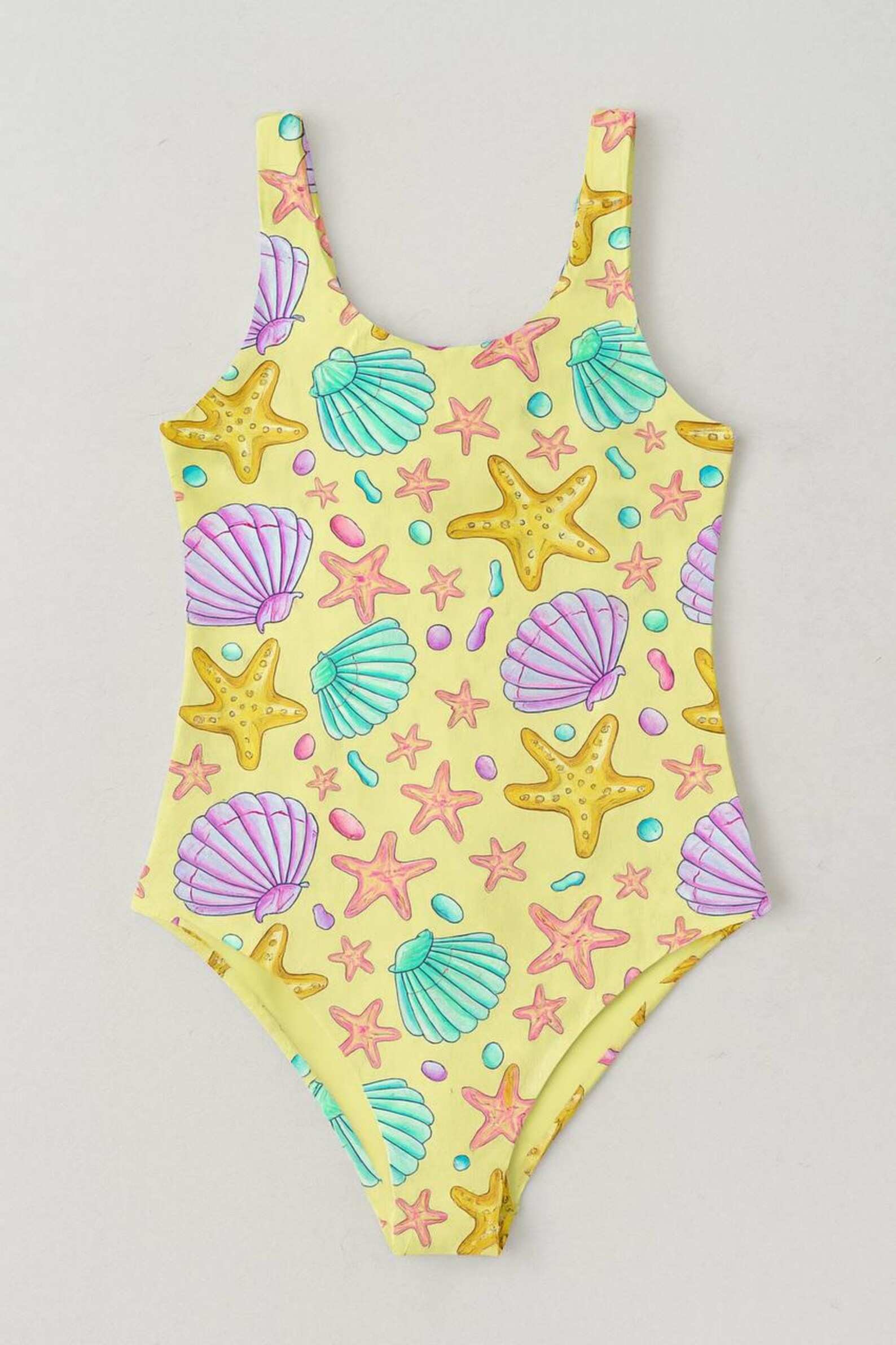 Seashell & Starfish Seamless Pattern – Beach Summer PNG File ...