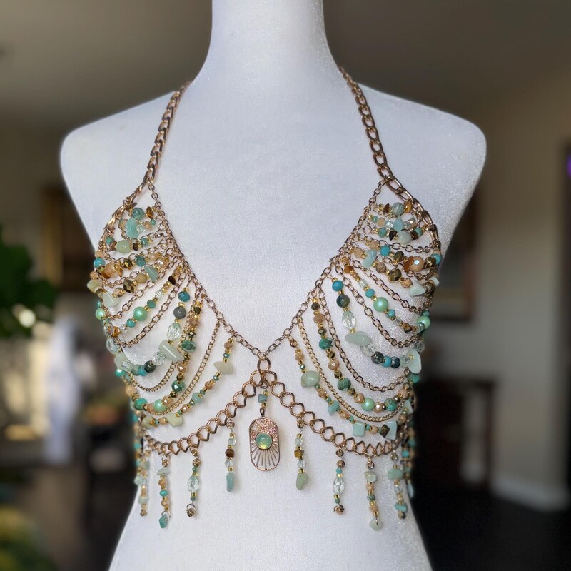 Beaded Bra - Etsy