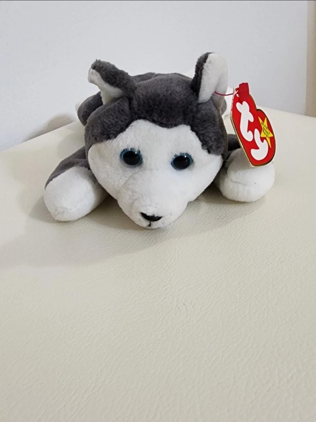 Arctic Wolf Beanie Baby